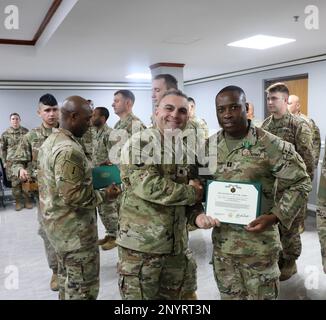 Area Support Group - Kuwait celebrates the end of a tour for dozens of ...