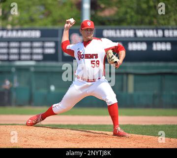 St. John's University Redstorm pitcher Ryan Horstman (11) during game ...