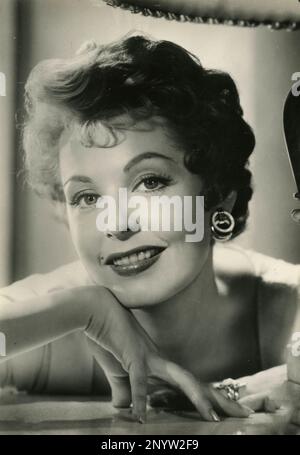 American actress Arlen Dahl, USA 1950s Stock Photo - Alamy