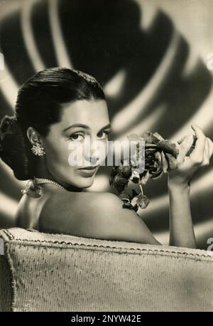 American actress Cyd Charisse, USA 1950s Stock Photo - Alamy