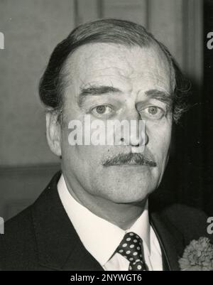 English actor Moray Watson, UK 1985 Stock Photo - Alamy