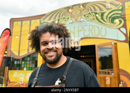 Celebrity chef Adam Purnell the Shropshire Lad Stock Photo - Alamy