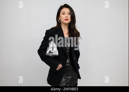 Liu Tao attends the Chloe Fall/Winter 2023-2024 ready-to-wear ...