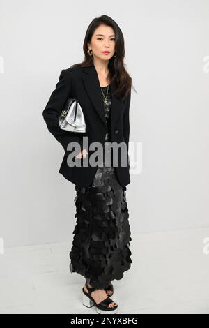 Liu Tao attends the Chloe Fall/Winter 2023-2024 ready-to-wear ...