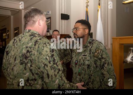 GREAT LAKES, Il. (Jan. 13, 2023) Capt. Jason Williamson, Naval Station ...