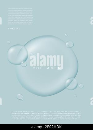Vector Minimalist Abstract Water Drops Poster, Book Cover or ...