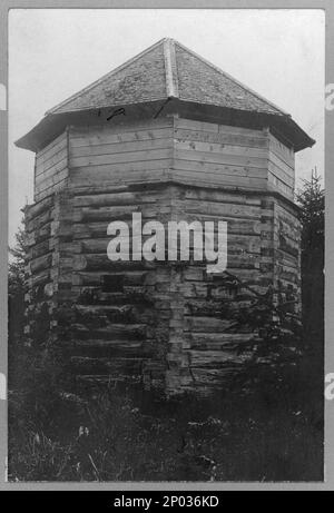 Russian block house , Russian block house, Sitka. Frank and Frances ...