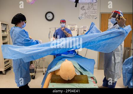 68D operating room specialist students assigned to the U.S. Army ...