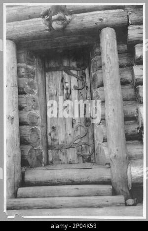 The Log Cabin Clubhouse , Club, Nome, Alaska. Frank and Frances ...