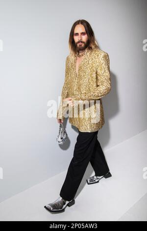 Jared Leto attends the Givenchy Fall/Winter 2023-2024 ready-to-wear ...