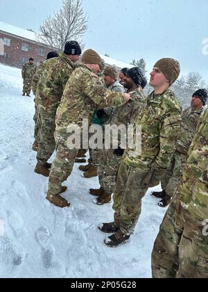 Lt. Col. Russell Lemler, battalion commander, and Command Sgt. Maj ...