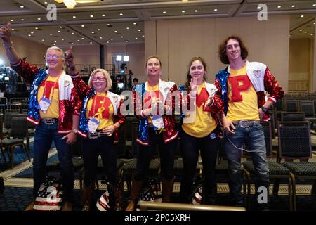 People attending the Conservative Political Action Conference, CPAC ...