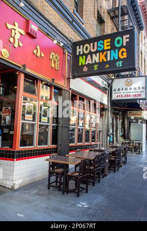 The award winning and accolade earning House Of Nanking restaurant is ...