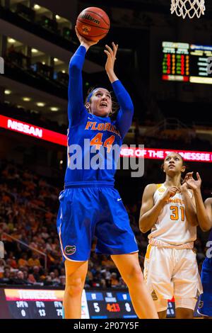 February 23, 2017: Haley Lorenzen #44 of the Florida Gators shoots the ...
