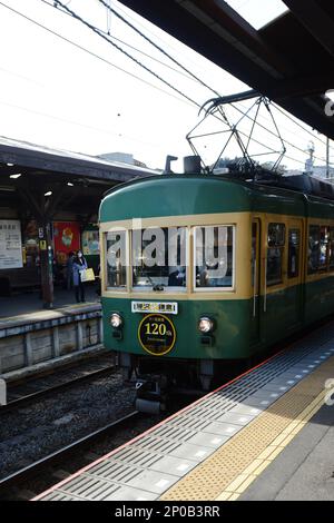 Enoshima Electric Railway, Kanagawa Prefecture, Japan Stock Photo - Alamy
