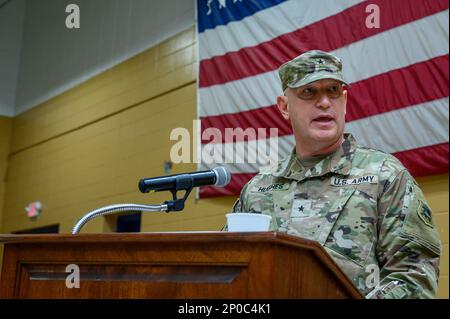 U. S. Army Brig. Gen. Robert Hughes, the Assistant Adjutant General of ...