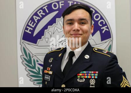 U.S. Army Sgt. Kevin Izquierdo, assigned to the 14th Field Hospital ...