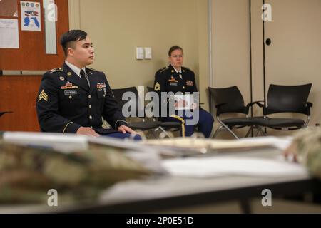 U.S. Army Sgt. Kevin Izquierdo, assigned to the 14th Field Hospital ...
