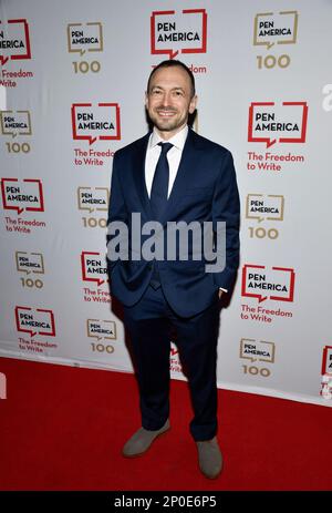 Dan Charnas attends the PEN America Literary Awards at The Town Hall on ...