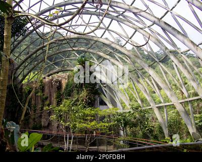 Interior of the Pangolin Dome at Taipei Zoo in Taipei, Taiwan. The ...