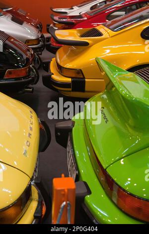 Porsche 911, various colours Stock Photo - Alamy