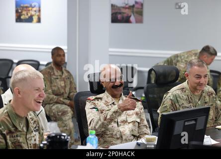 Led by Lt. Gen. Patrick D. Frank, commander, U.S. Army Central, and Maj ...