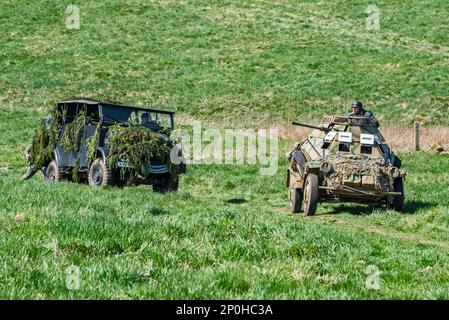 Leichter Panzerspahwagen, WW2 German light armored reconnaissance ...