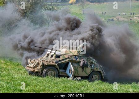 Leichter Panzerspahwagen, WW2 German light armored reconnaissance ...