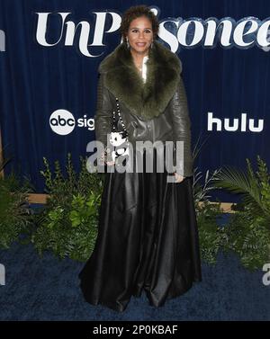 Yvette Lee Bowser arrives at The 2023 Writers Guild Awards Press Room ...