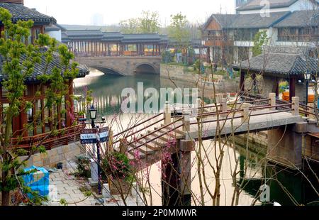 The Shanghai Panlong Tiandi is under construction in Hongqiao of ...
