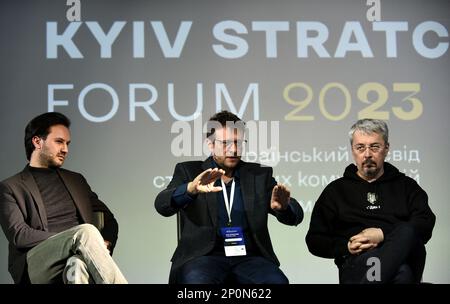 KYIV, UKRAINE - MARCH 2, 2023 - Professor of the Institute of Global ...