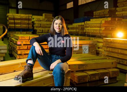 Krista Kutzner, a civil engineer who specializes in geotechnical ...