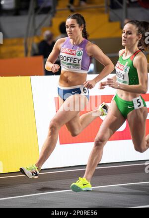 Isabelle Boffey of Great Britain & NI and Bianka Kéri of Hungary ...
