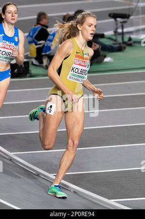 Istanbul, Türkiye. 03/03/2023, Majtie Kolberg of Germany competing in ...