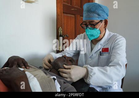 Djibouti City, Djibouti. 28th Feb, 2023. Local patients and their ...