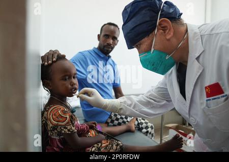 Djibouti City, Djibouti. 28th Feb, 2023. Local patients and their ...