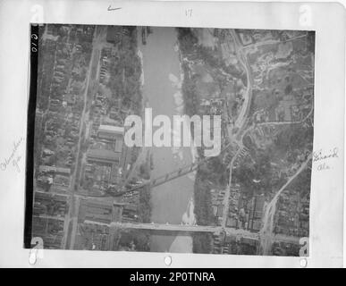 Georgia - Columbus, Aerial Photograph Stock Photo - Alamy