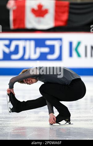 Calgary, Canada. 02/03/2023, Edward APPLEBY (GBR), during Junior Men ...