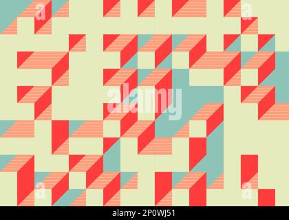 Implementation of Edward Zajec’s “Il Cubo” generative art background ...