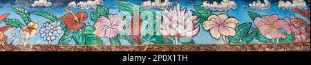 A mural is displayed in the Guam northern Area, Guam, Jan. 18, 2023 ...