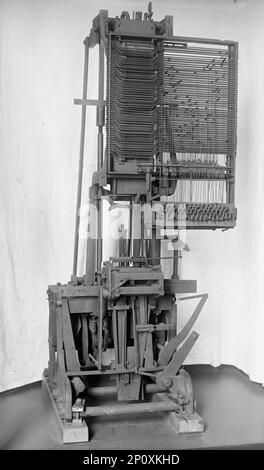 Linotype machine. The linotype, invented by Ottmar Mergenthaler in 1886 ...