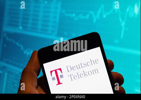 Deutsche Telekom logo Stock Photo - Alamy