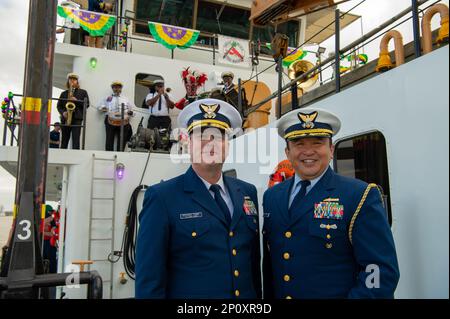 Capt. Arex Avanni, Eighth Coast Guard District chief of staff speaks ...