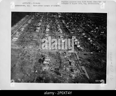 Illinois - Murphysboro, Aerial Photograph Stock Photo - Alamy