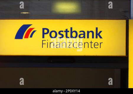Postbank / Bank / Schriftzug / Logo Stock Photo - Alamy