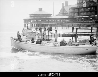 Photograph of the wharf at Old Point Comfort, Virginia, showcasing the ...