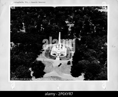 Illinois - Springfield, Aerial Photograph Stock Photo - Alamy