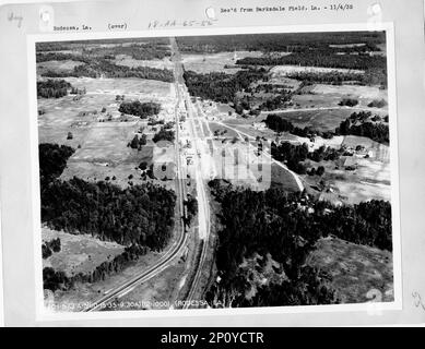 Louisiana - Rodessa, Aerial Photograph Stock Photo - Alamy