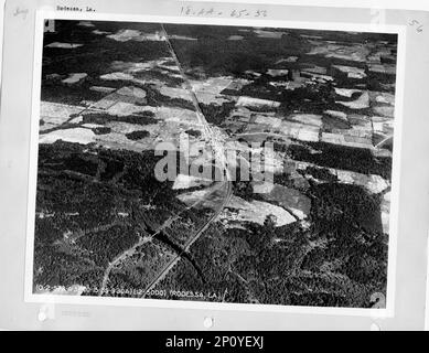 Louisiana - Rodessa, Aerial Photograph Stock Photo - Alamy