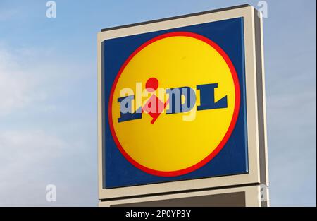 A Lidl grocery store, Motala, Sweden Stock Photo - Alamy